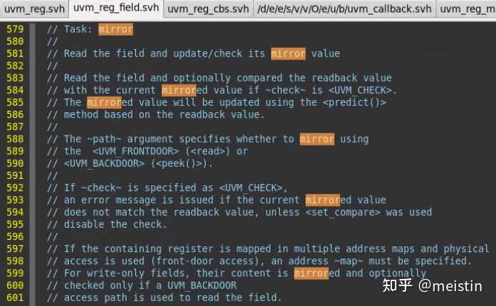 请问UVM中，RAL的mirror值是干什么用的？ - 知乎