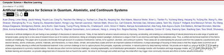 国内外有哪些不错的AI4Science的组或实验室？ - 知乎