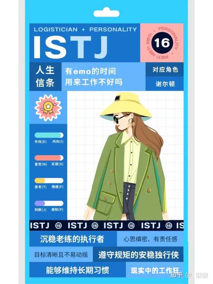 ISTJ性格倾向的人适合什么专业？ - 知乎