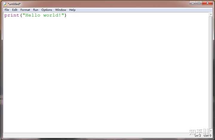 为什么我的python黑色的? - 知乎