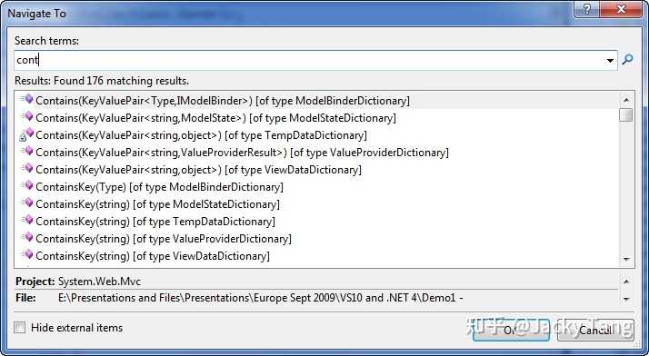 vs2010 如何在程序中搜索指定内容？ - 知乎