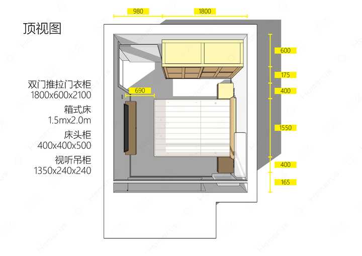 8平米小房间怎么布局最合理？ - 知乎