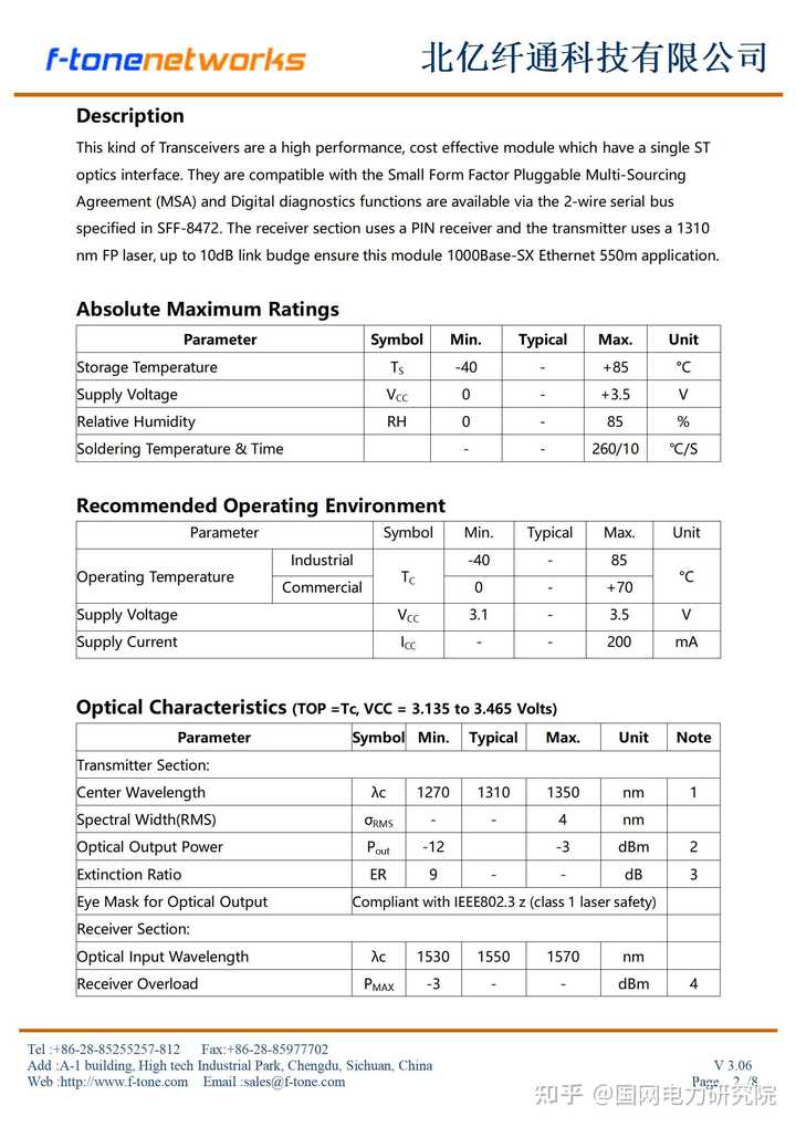SFP 光模块的 A 端和 B 端如何进行连接？ - 知乎