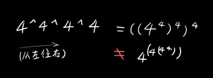 如何比较4**444和4**4**4**4的大小？ - 知乎