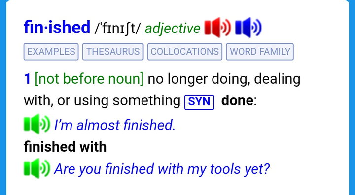 『The test has finished』还是『The test is finished』? - 知乎