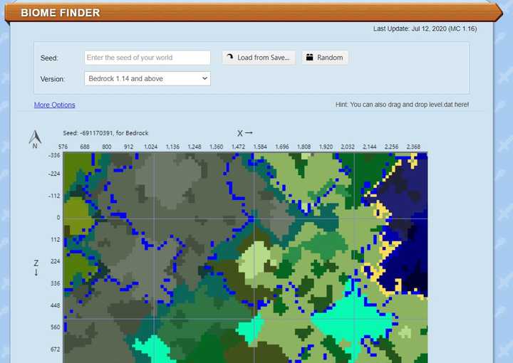 如何在我的世界中找到指定生物群系的区块？ - 知乎