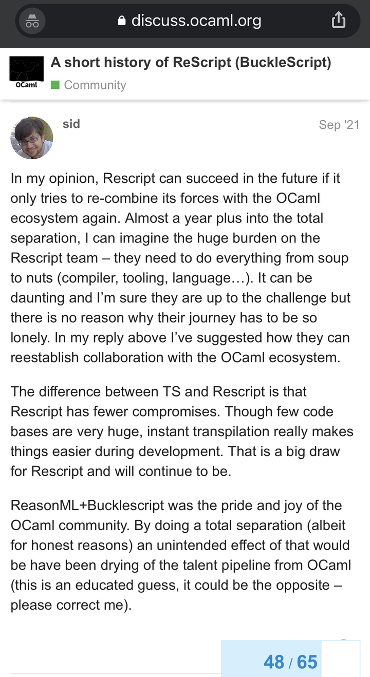ReScript 和 TypeScript 有什么异同？ - 知乎