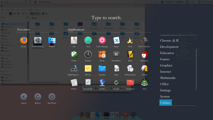 KDE如何配置得漂亮大气？ - 知乎