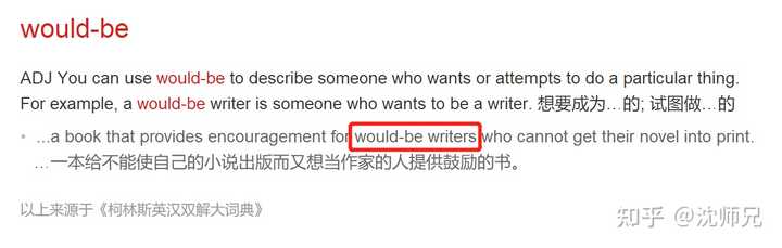 would-be怎么用? - 知乎