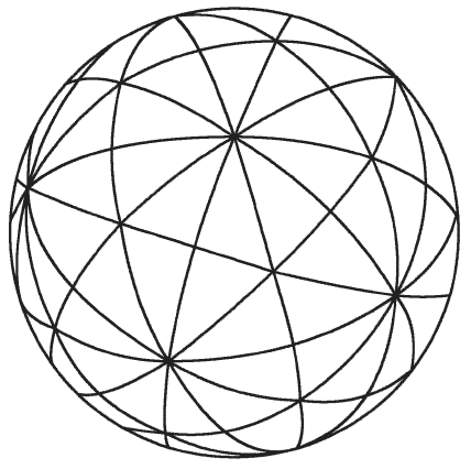 把球面划分成全等的球面多边形，有多少个（族）不同的方法？ - 知乎