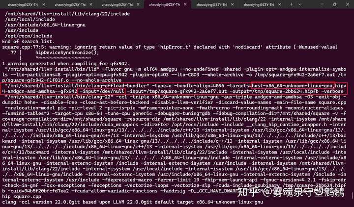 hipcc编译的时候clang-offload-bundler为什么必须传一个host target？ - 知乎