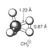 超强酸里的CH5+是什么结构？ - 知乎