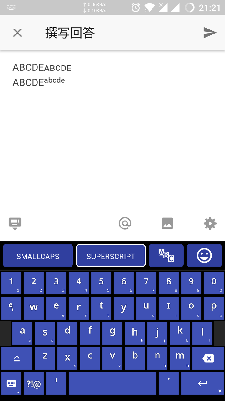 输入法如何打出小型大写字母（small capitals）？ - 知乎