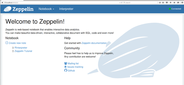 [译]大数据分析平台搭建教程：基于Apache Zeppelin Notebook和R的交互式数据科学 - 知乎