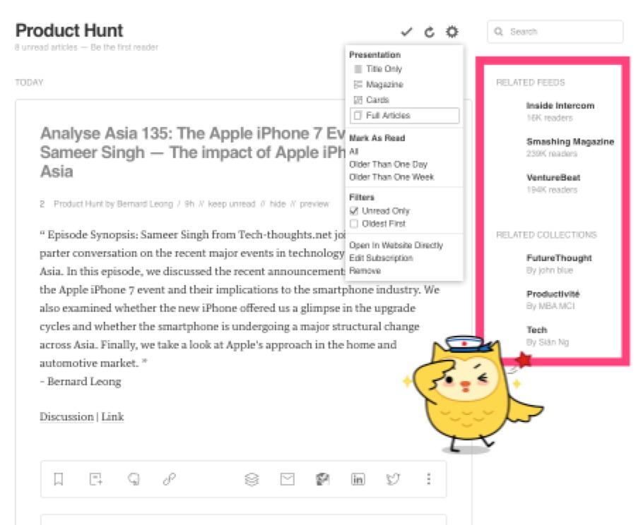 如何通过 Feedly 建立自己的信息获取系统，以实例说明 - 知乎