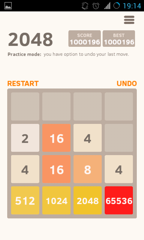 2048游戏最大能达到多少？4096？8192？ - 知乎