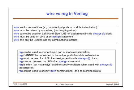 Verilog 中定义信号为什么要区分 wire 和 reg 两种类型？_reg 综合为wire 触发器 锁存器-CSDN博客