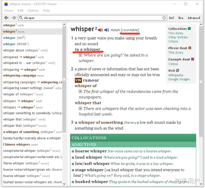 In whisper还是 In a whisper?? - 知乎
