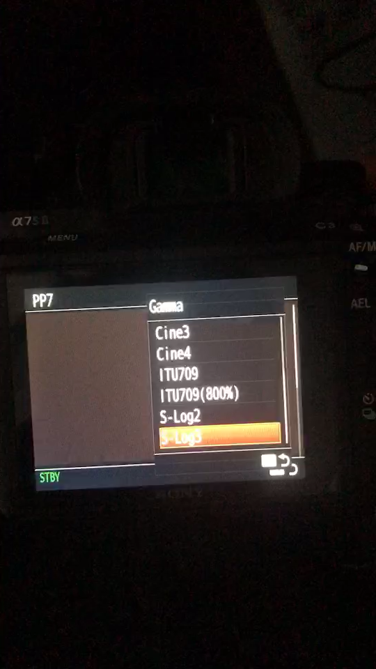 索尼a7s2 正确开启s-log3的方法？ - 知乎