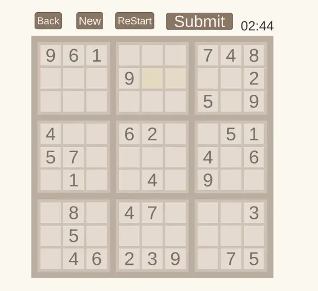 100个Unity完整小游戏（2）- Sudoku（数独） - 技术专栏 - Unity官方开发者社区
