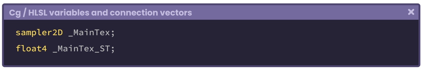 3.3.1 | Cg/HLSL变量与连接向量 - 知乎