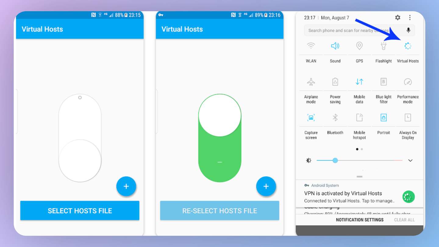 Virtual Hosts：Android上的主机管理工具
