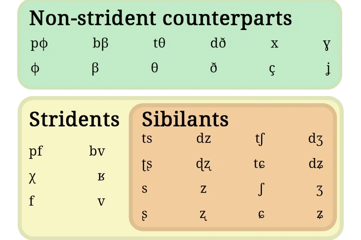 嘶音（stridents）和咝音（sibilants）有什么区别？ - 知乎