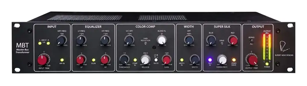 Rupert Neve Designs MBT与MBP： 探索两款总线处理器在现场调音的独到之处 | 叉烧网