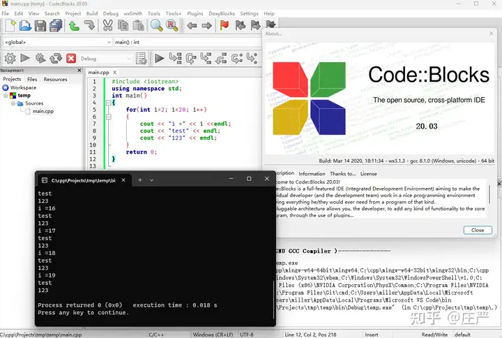 C++代码中为什么std::cout得不到想要的输出？ - 知乎