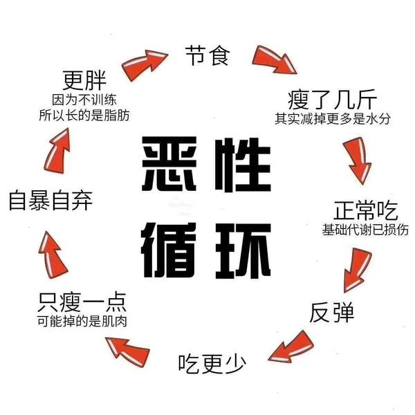 近我者瘦 的想法 为什么不能节食减肥?有哪些危害? 你 知乎