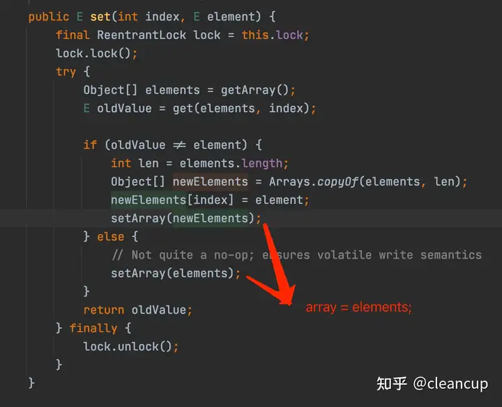 CopyOnWriteArrayList底层原理 - 知乎