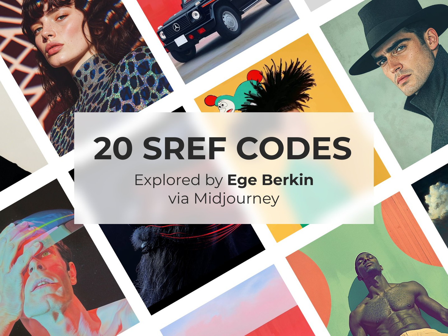 硬控MJ (Midjourney)全网最全sref码网站合集&博主推荐 - 喜好儿网