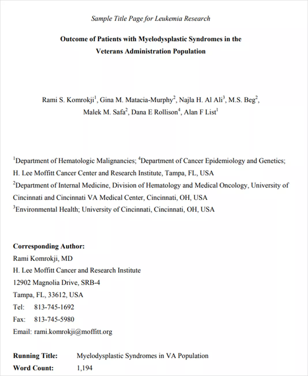 浮沉 的想法: Title page 是啥，包括哪些内容？（附模… - 知乎