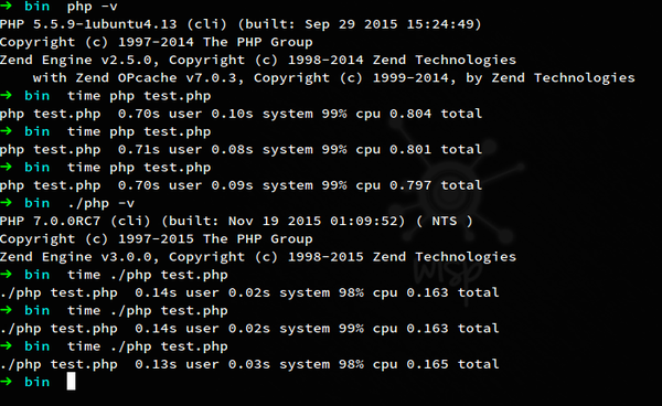 尝鲜php7.0.0RC7—性能提升很大 - 知乎