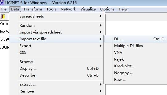 UCINET可以从哪些源导入数据？ - 知乎