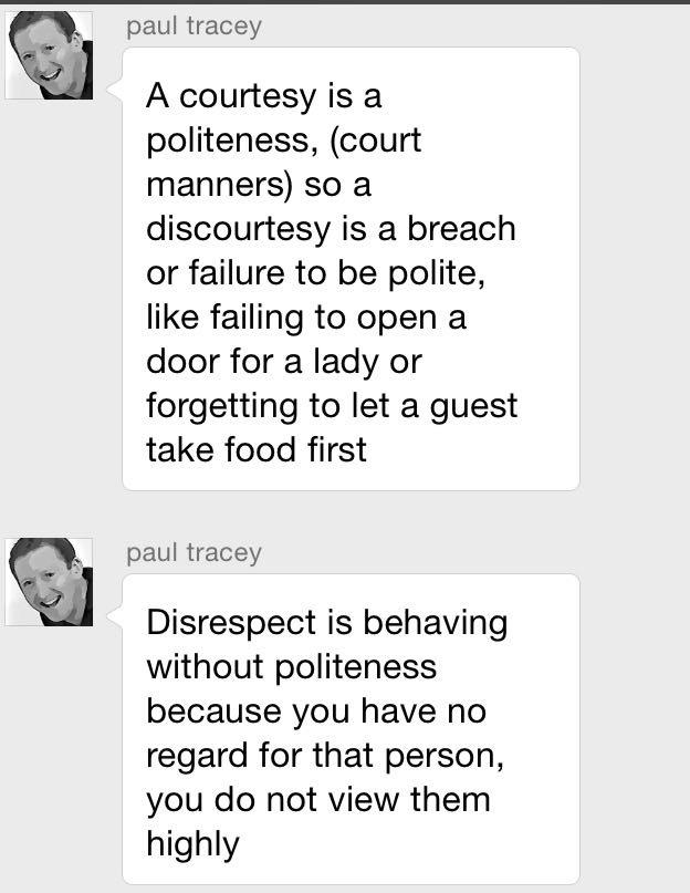 disrespectful 和discourteous有什么区别？怎么用？ - 知乎
