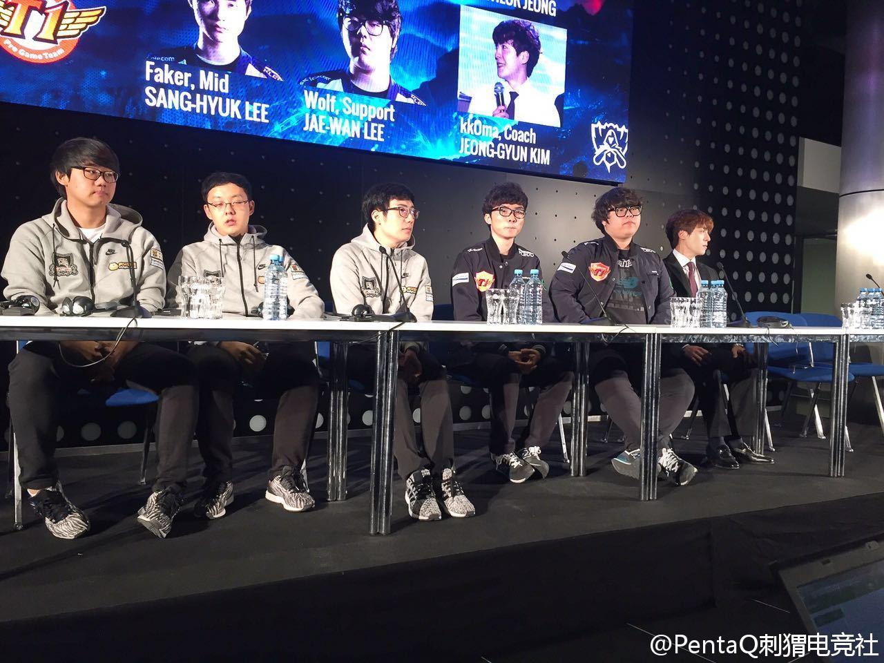 KOO&SKT赛前采访，Faker：夺冠和绿菜花发型是我送粉丝的礼物 - 知乎