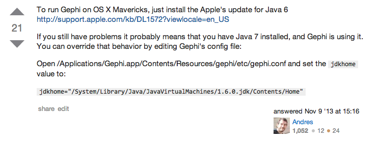 Gephi 在 Mac OS X Yosemite 上无法打开，闪退怎么办？ - 知乎
