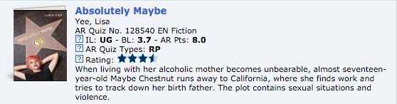 AR BookFinder US(转) - hoyong - 博客园