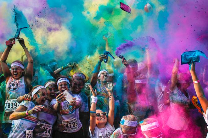 彩色来袭——The Color Run赛场生存指南 - 知乎