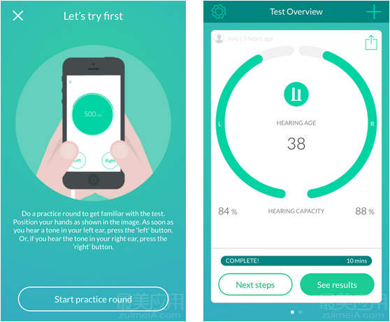 Mimi Hearing Test - 来一次科学准确的听力测试 #iOS - 知乎
