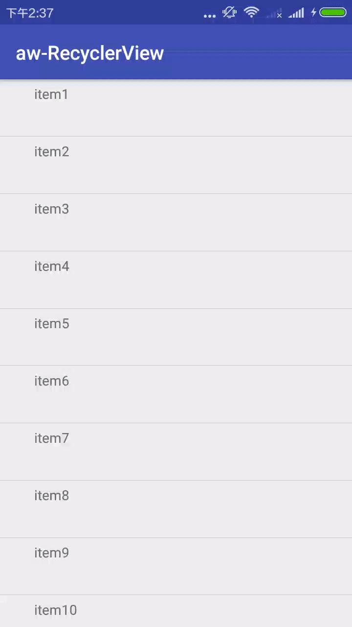 RecyclerView解析之下拉刷新与上拉加载SwipeRefreshLayout（含分割线工具类） - 知乎