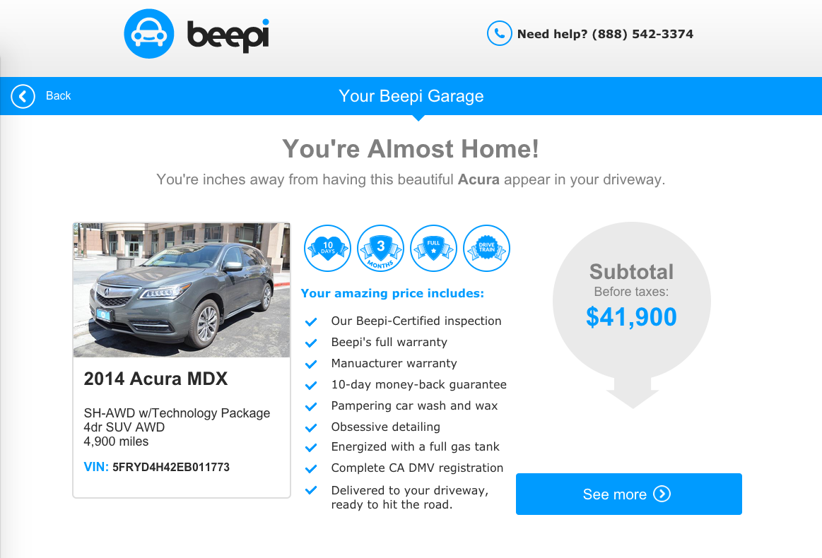 产品体验：beepi.com - 知乎