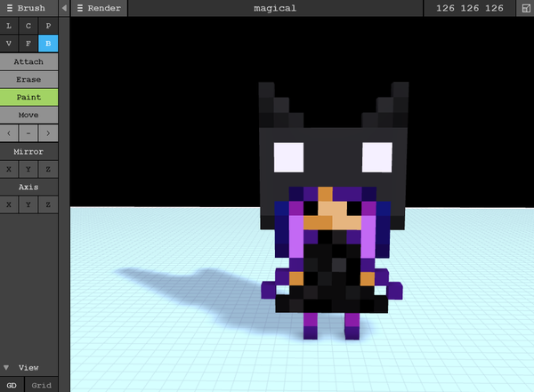 像素爱好者的超级玩具——Magicavoxel - 知乎
