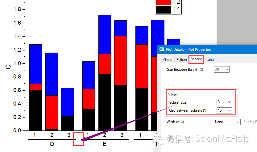 Origin(Pro)：Grouped Stacked Columns【视频】 - 知乎