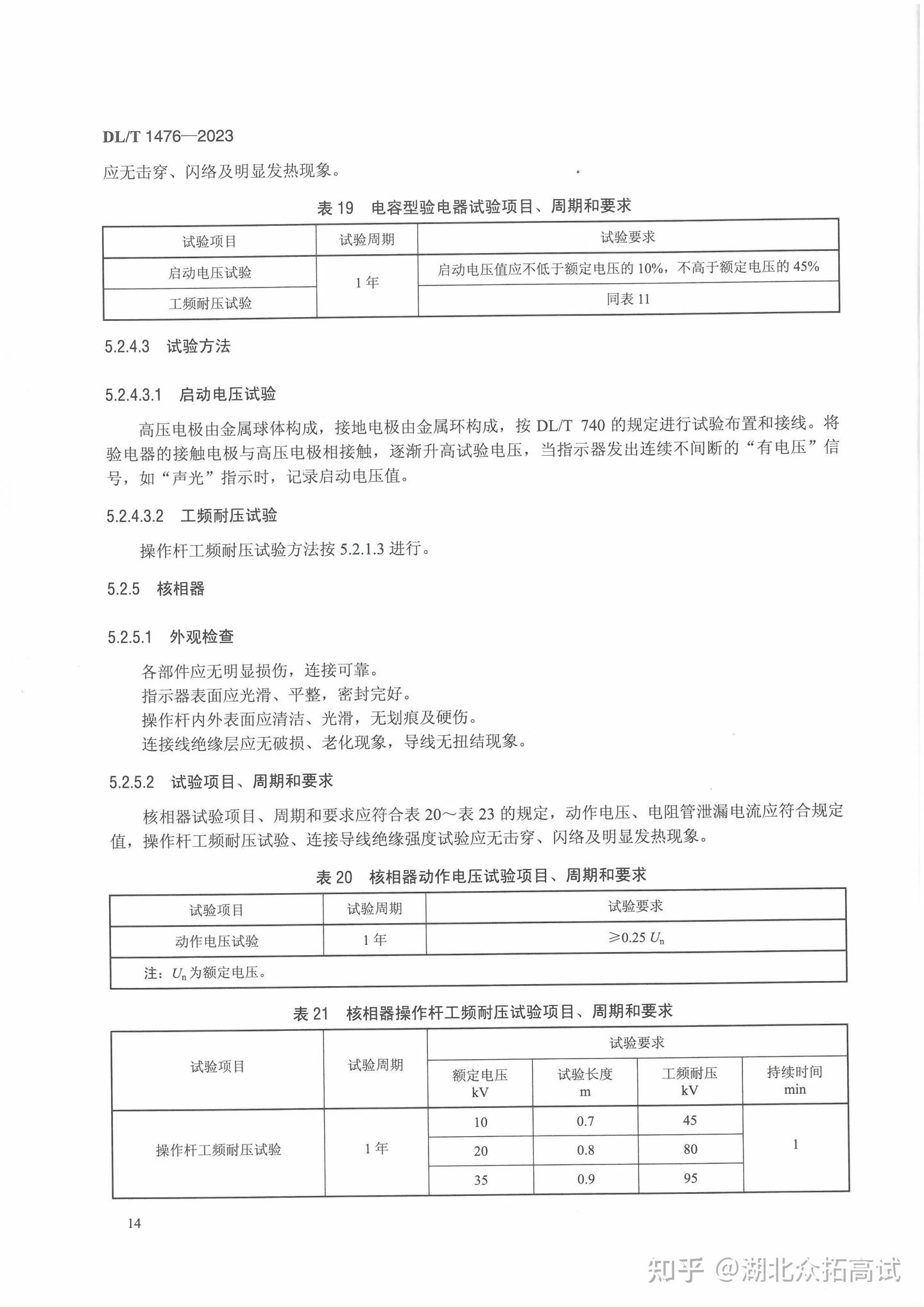 DLT 1476—2023电力安全工器具预防性试验规程 - 知乎