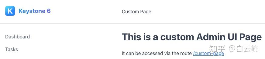 Keystonejs 6: 自定义管理页面 - 知乎