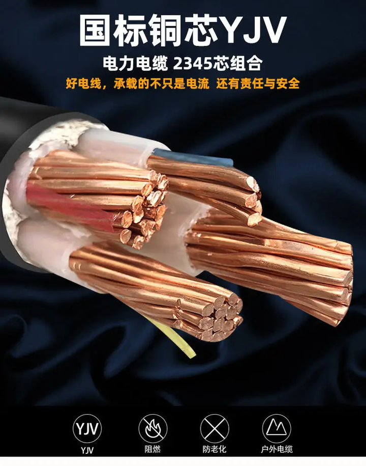 电力电缆YJV的优势有哪些，铜芯电缆YJV和YJY，VV电缆的区别有哪些？ - 知乎