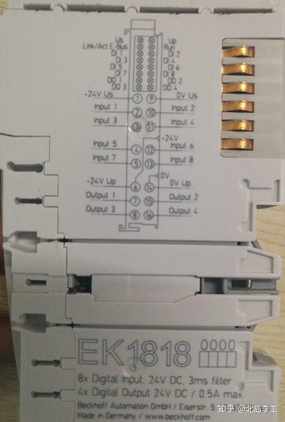 认识倍福EK18xx系列EtherCAT耦合器 - 知乎