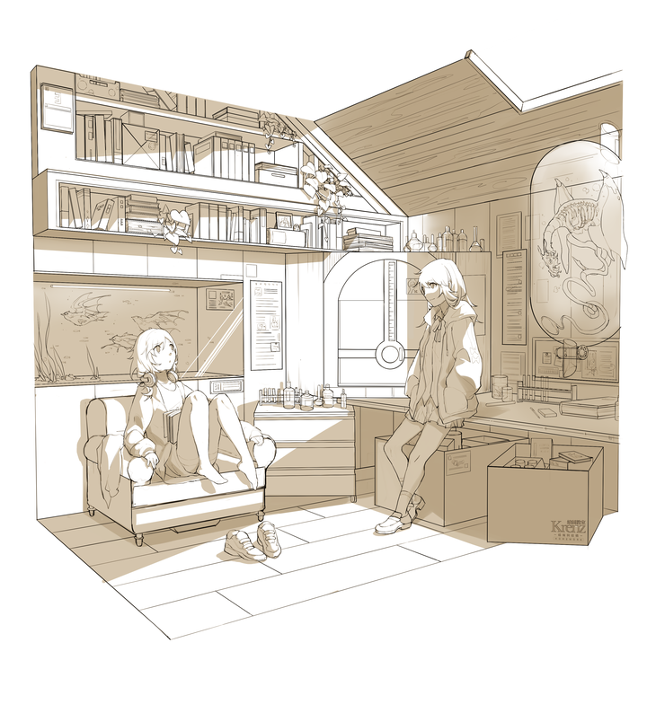 Krenz绘画教室【优秀作业心得】基础透视与结构-0088 - 知乎